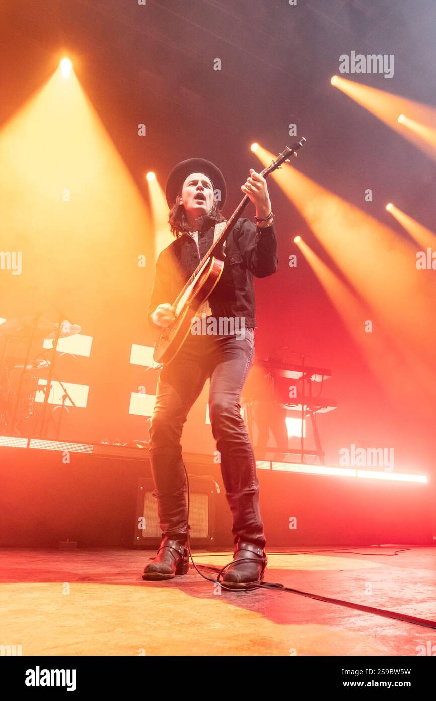 Copenhagen, Denmark. 24th, January 2025. The English singer, songwriter ...