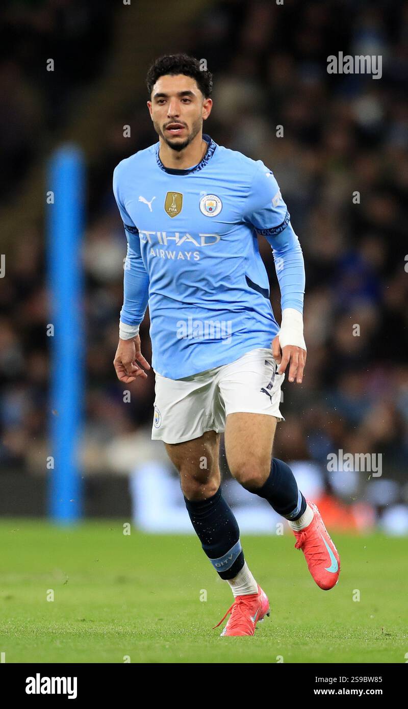 25th January 2025; Etihad Stadium, Manchester, England; Premier League ...