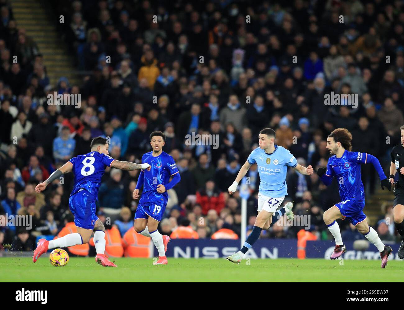 25th January 2025; Etihad Stadium, Manchester, England; Premier League ...
