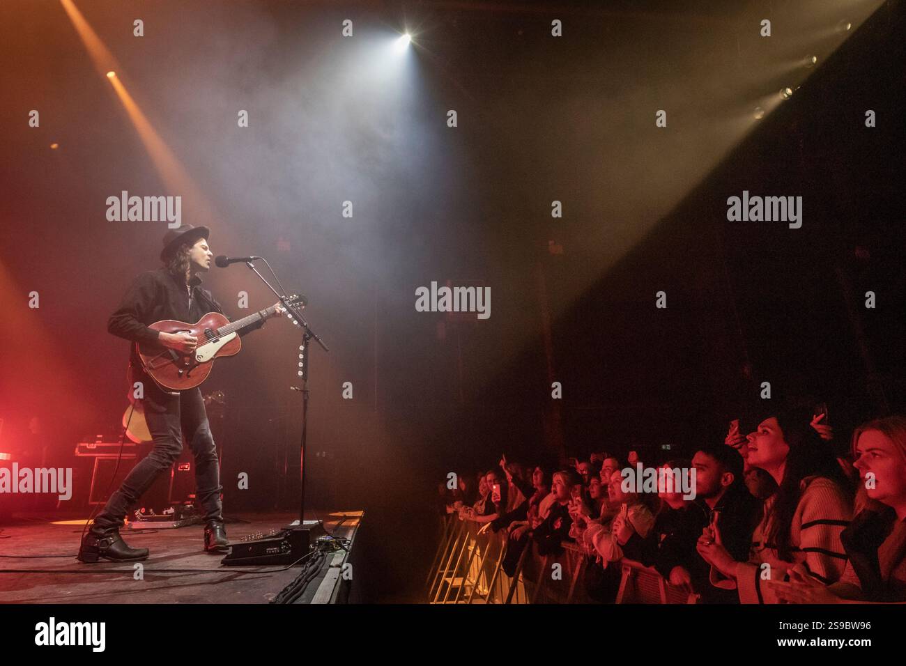 Copenhagen, Denmark. 24th, January 2025. The English singer, songwriter ...