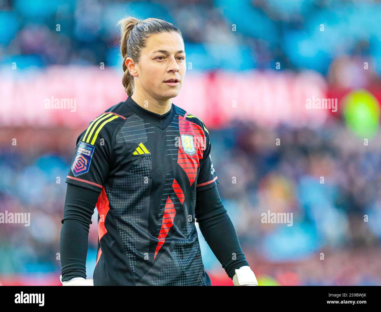 Villa Park Stadium, England 25th January 2025: Goalkeeper Sabrina D ...