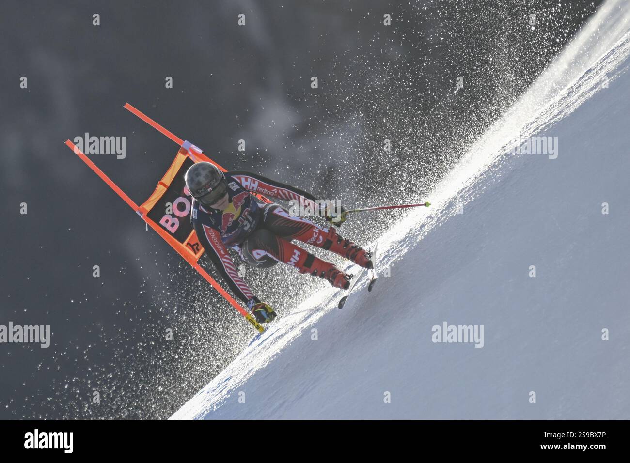 KITZBUEHEL , AUSTRIA - JANUARY 25: Jeffrey Read of Canada during the ...