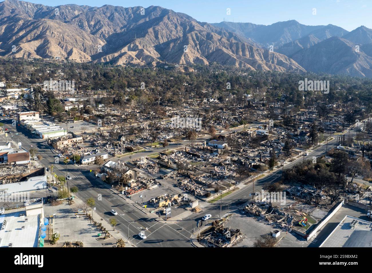 20250125rc eatonfire003 jpg hi-res stock photography and images - Alamy