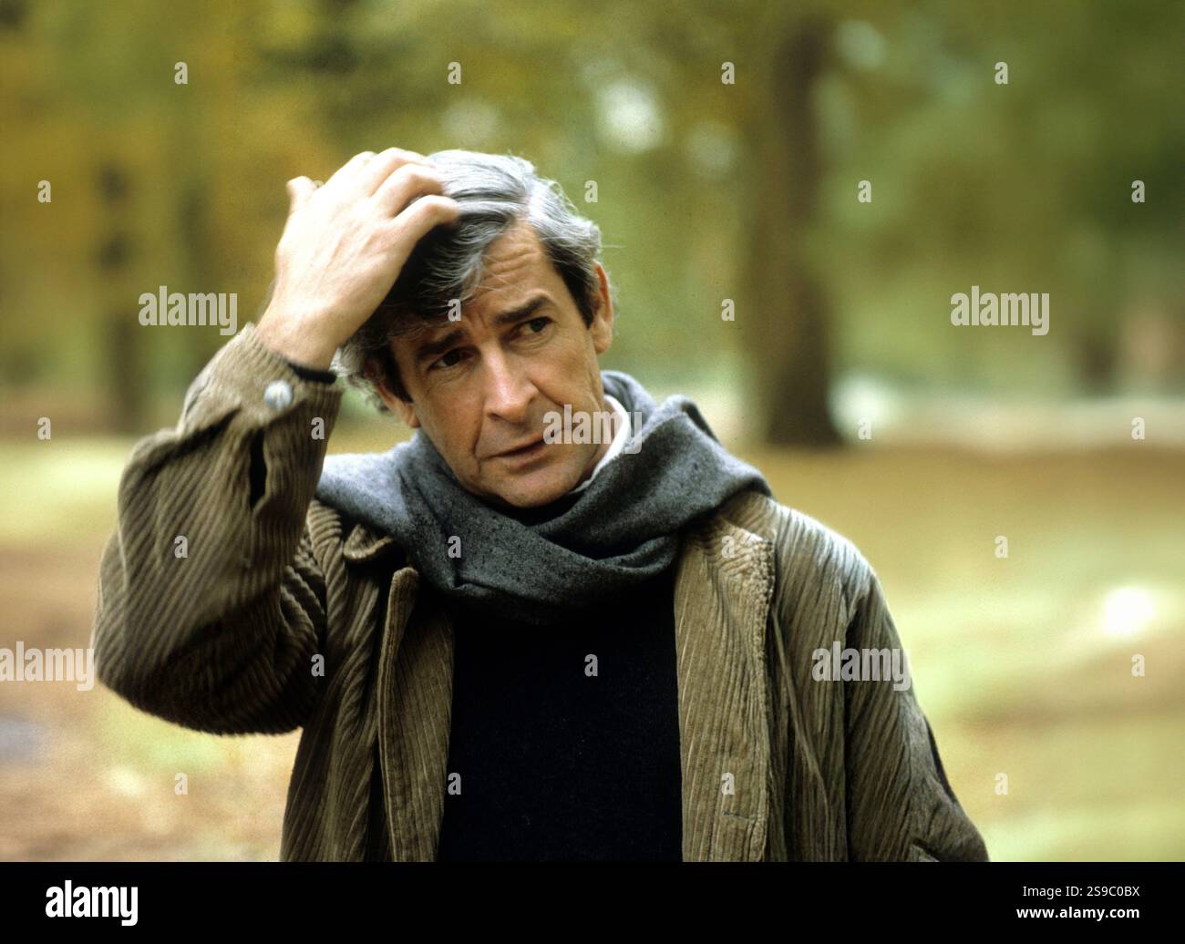 Irish Comedian Dave Allen in London 1988 Stock Photo - Alamy