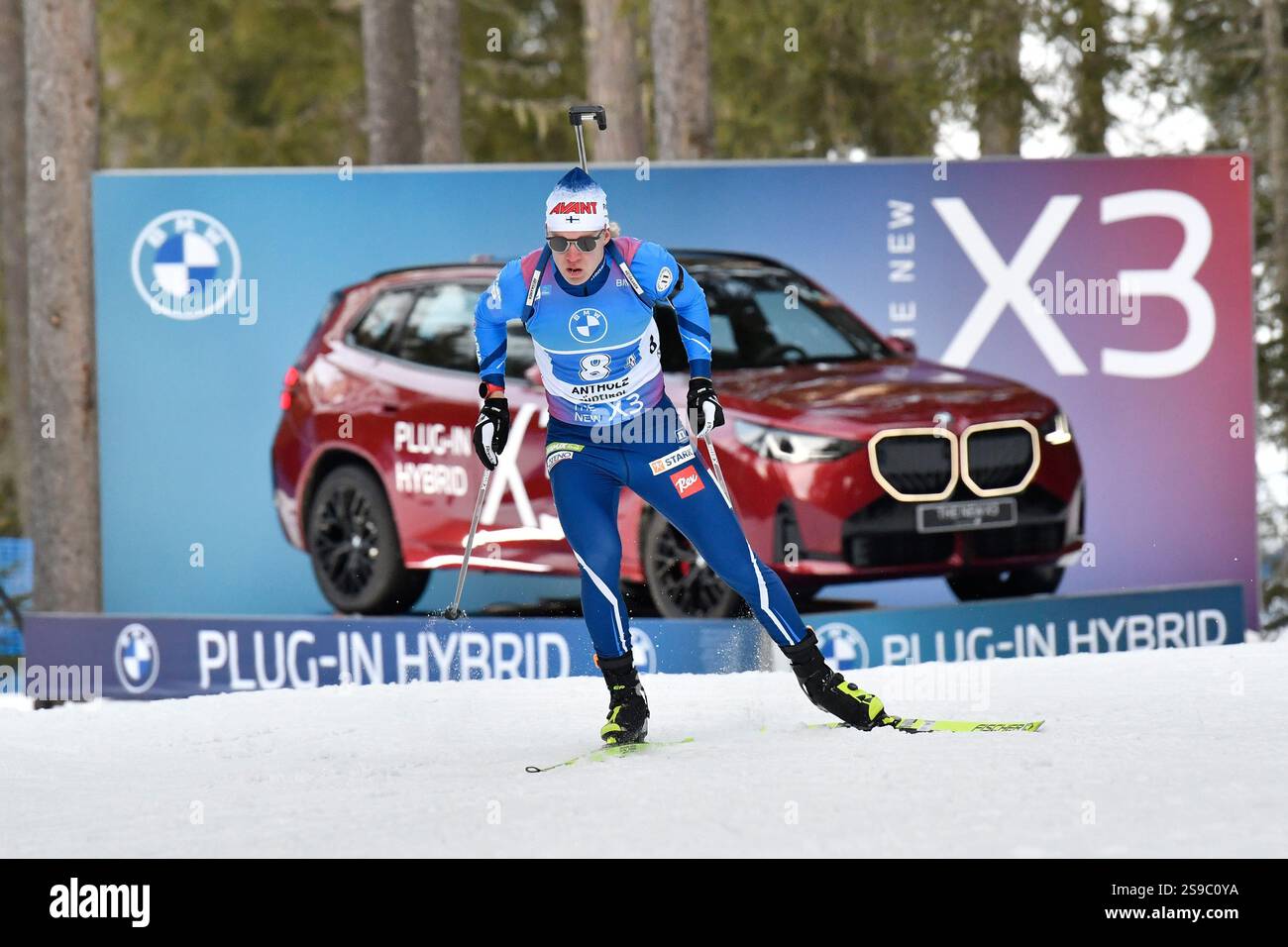 ANTHOLZ-ANTERSELVA, ITALY - JANUARY 25: Otto Invenius of Finland ...