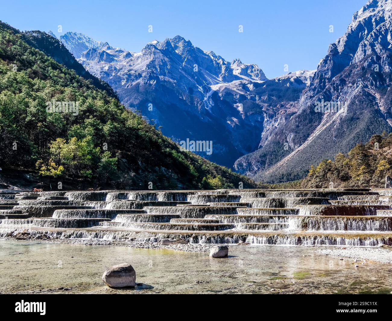 Blue Moon Valley in Jade Dragon Snow Mountain Scenic Area, the most ...