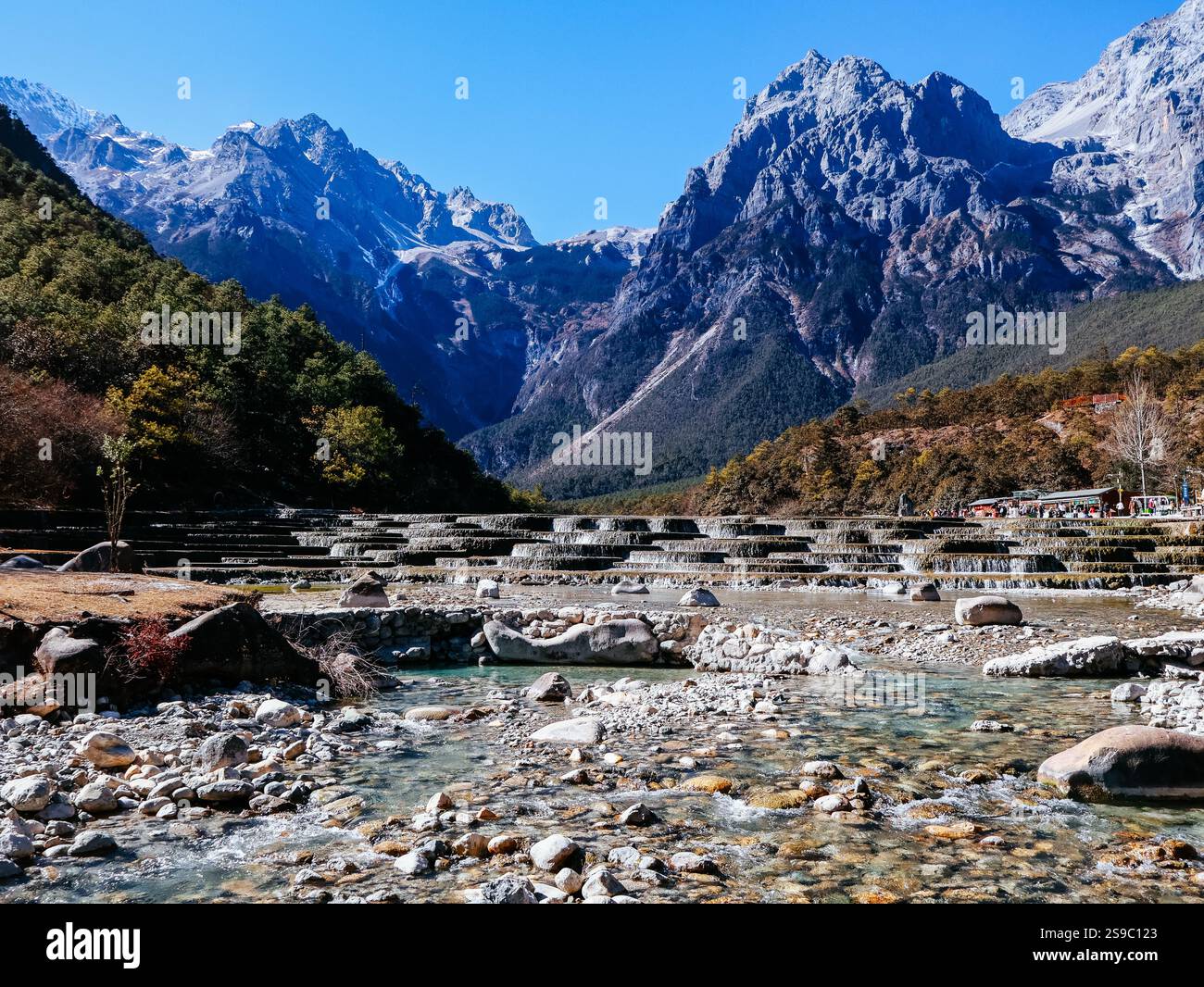 Blue Moon Valley in Jade Dragon Snow Mountain Scenic Area, the most ...