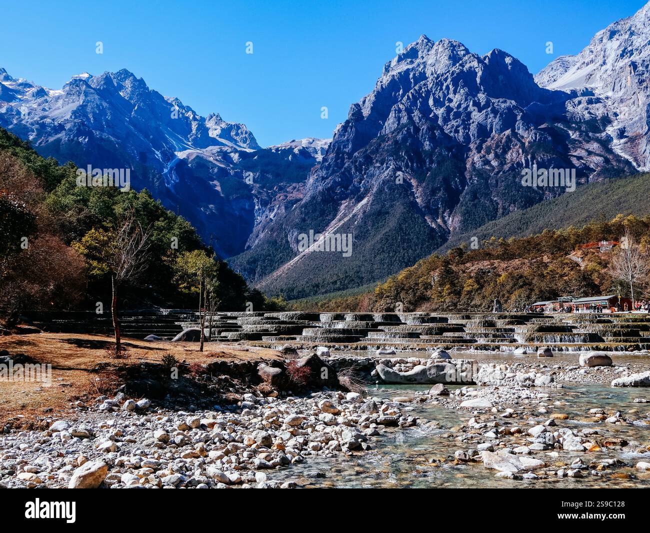 Blue Moon Valley in Jade Dragon Snow Mountain Scenic Area, the most ...