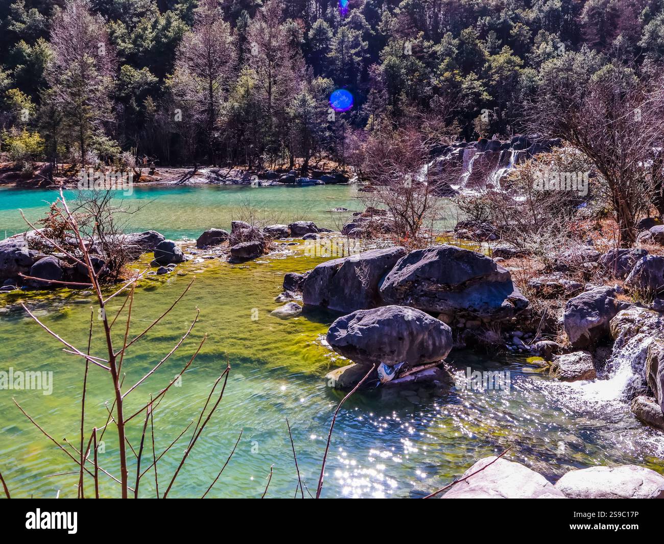 Blue Moon Valley in Jade Dragon Snow Mountain Scenic Area, the most ...