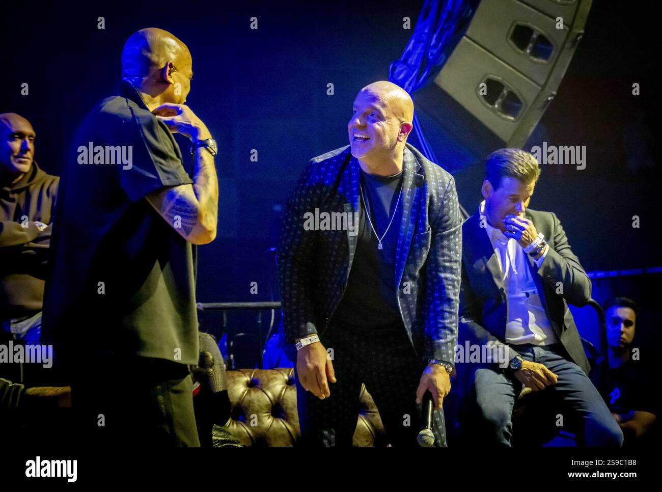 AMSTERDAM - Former soccer player and current YouTuber Andy van der ...