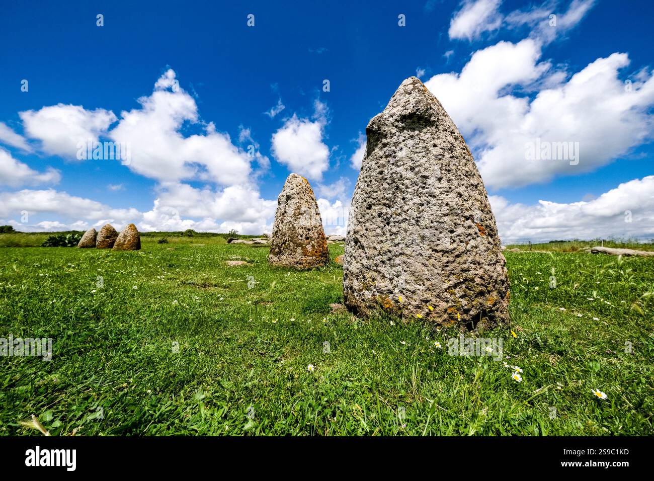 The six Baityloi of the Giants' Tomb of Tamuli, three male and three ...