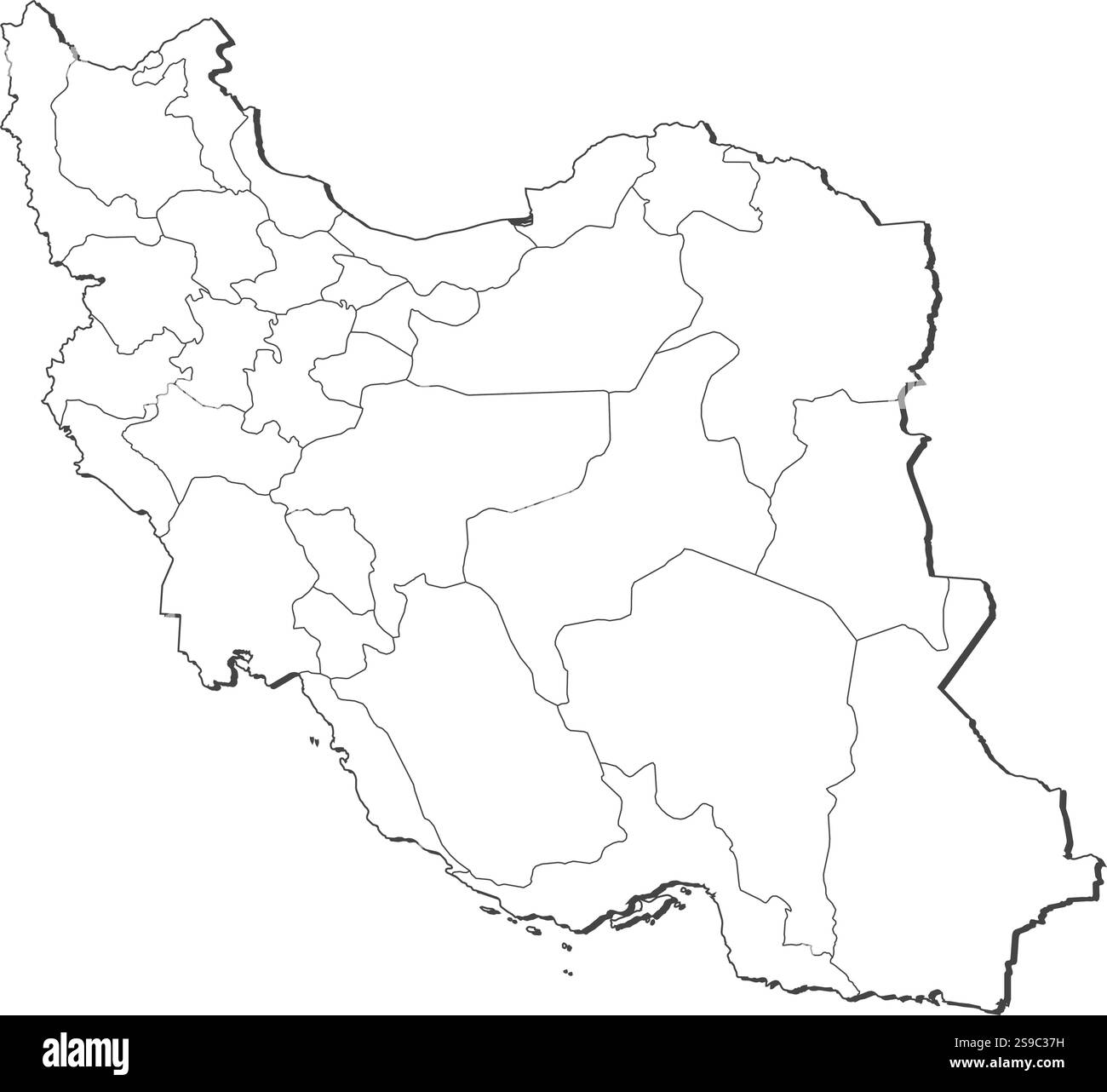 Iran line Black and White Stock Photos & Images - Alamy