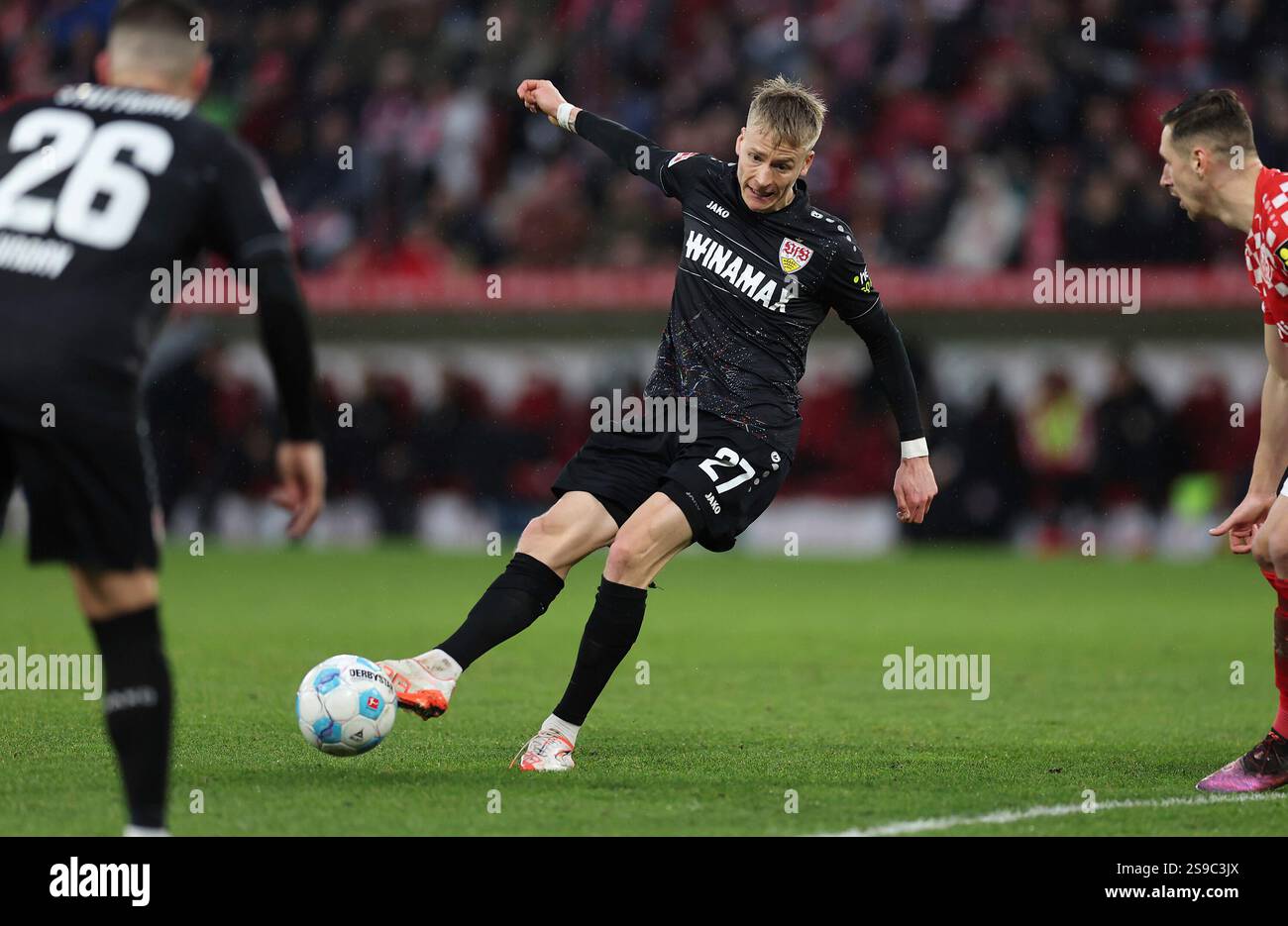 25.01.2024, Fussball Bundesliga, 1. FSV Mainz 05 - VfB Stuttgart ...