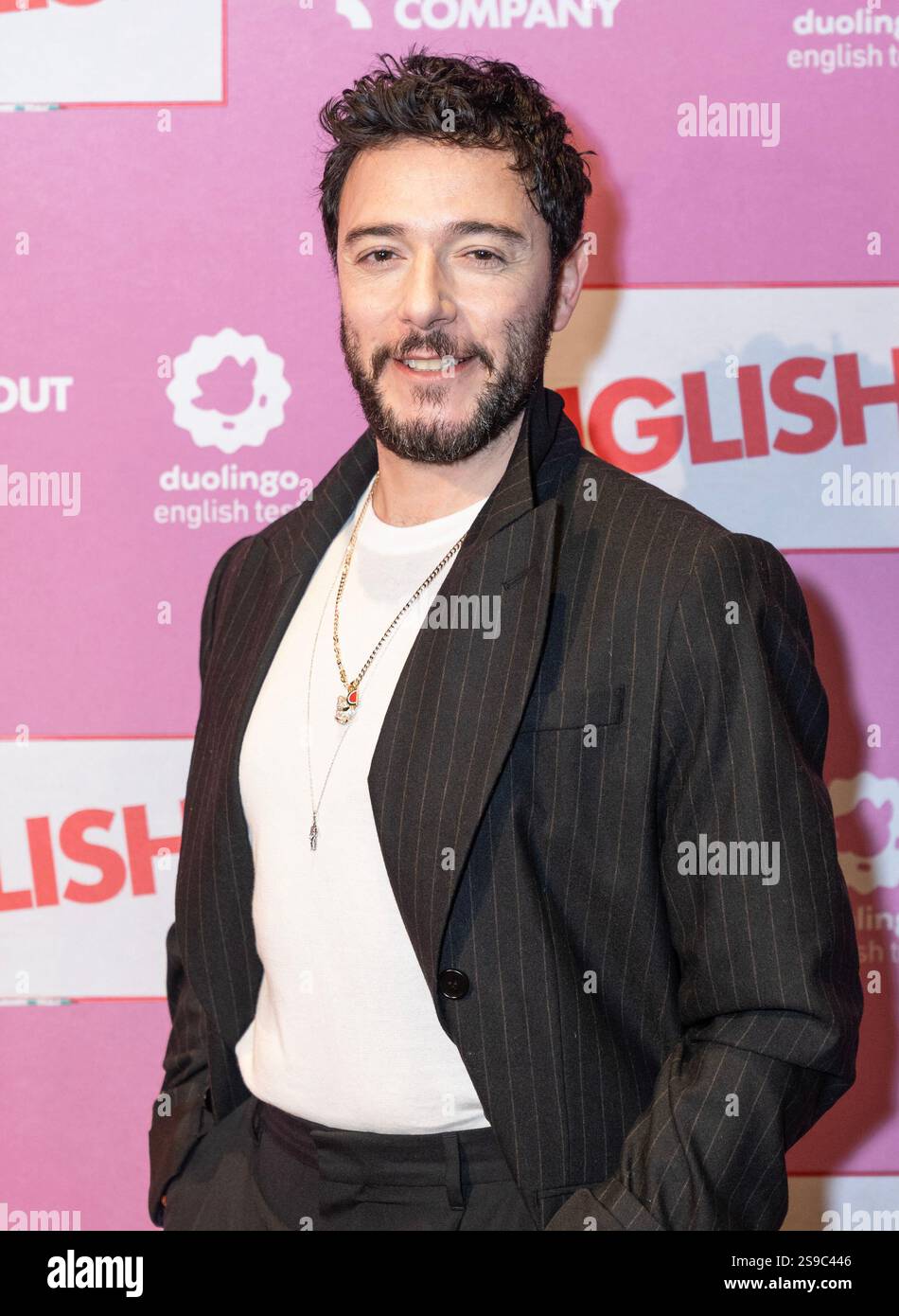 Hadi Tabbal attends Broadway Opening night of play 'English' produced ...