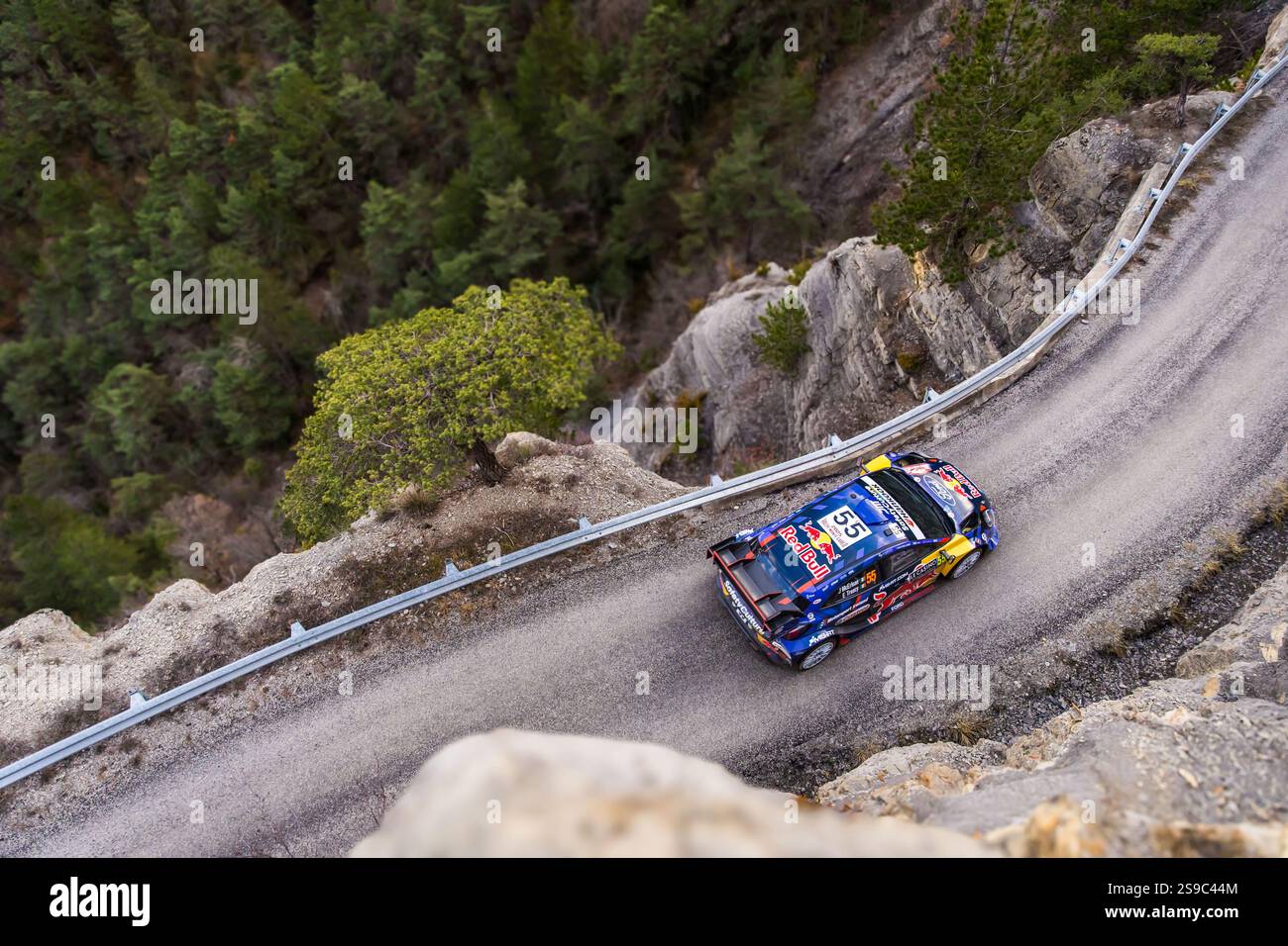 55 Joshua MCERLEAN, Eoin TREACY, Ford Puma Rally1, action during the ...
