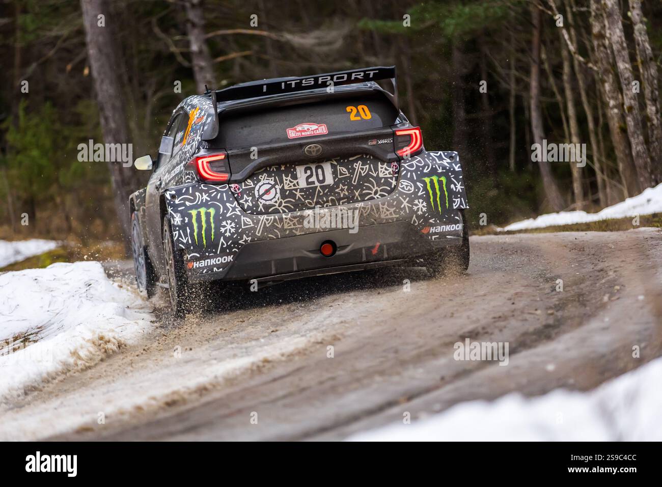 20 Oliver SOLBERG, Elliot EDMONDSON, Toyota Yaris Rally2, action during ...