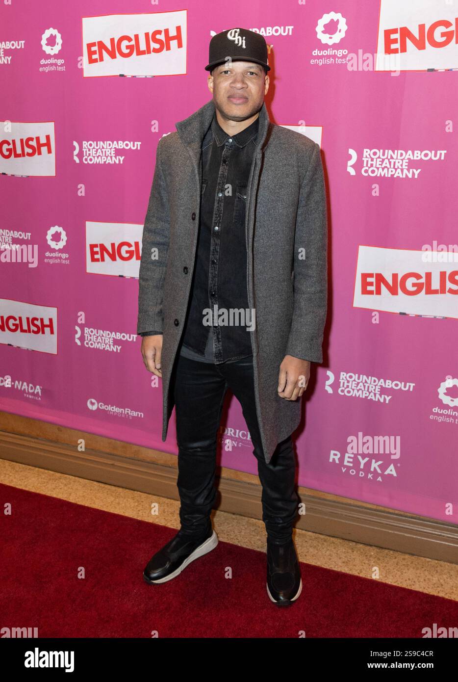 Glenn Davis attends Broadway Opening night of play 'English' produced ...