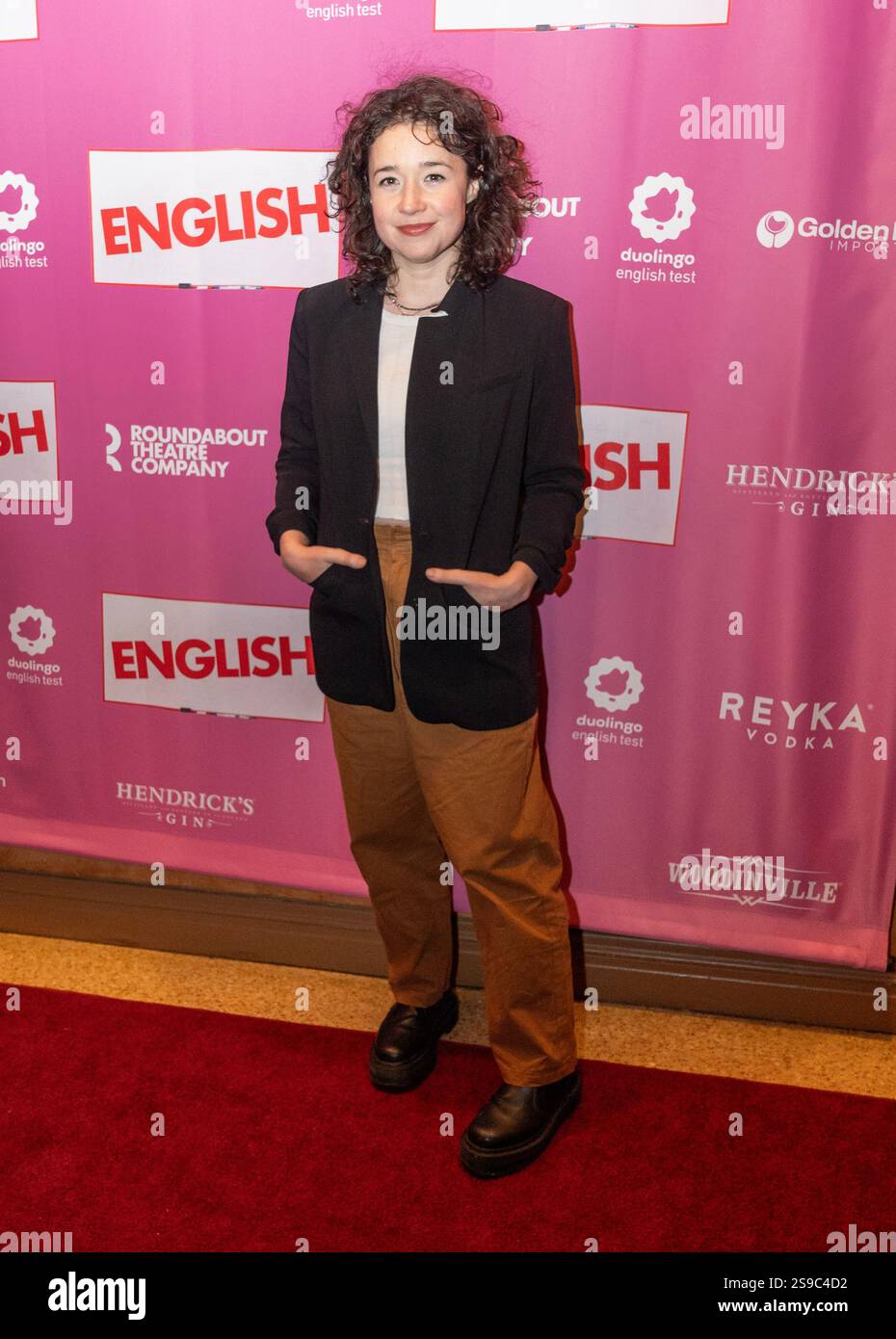 Sarah Steele attends Broadway Opening night of play 'English' produced ...