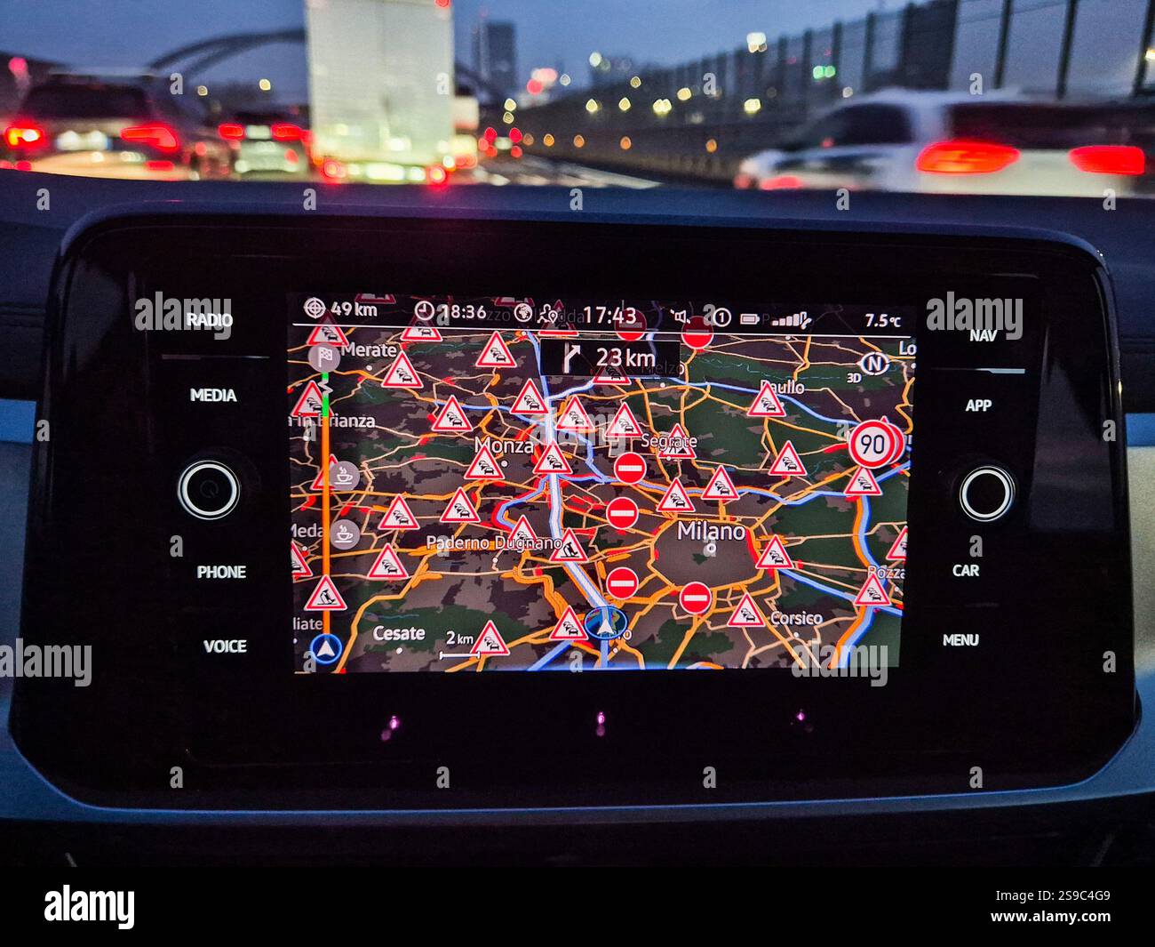 Milan map historical hi-res stock photography and images - Alamy