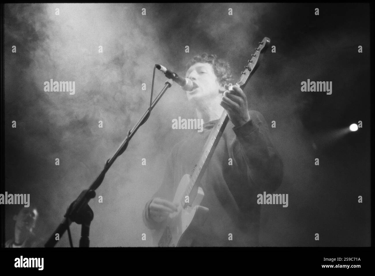 JOHN POWER, CAST, EARLY TOUR 1995: A young John Power of the rock band ...