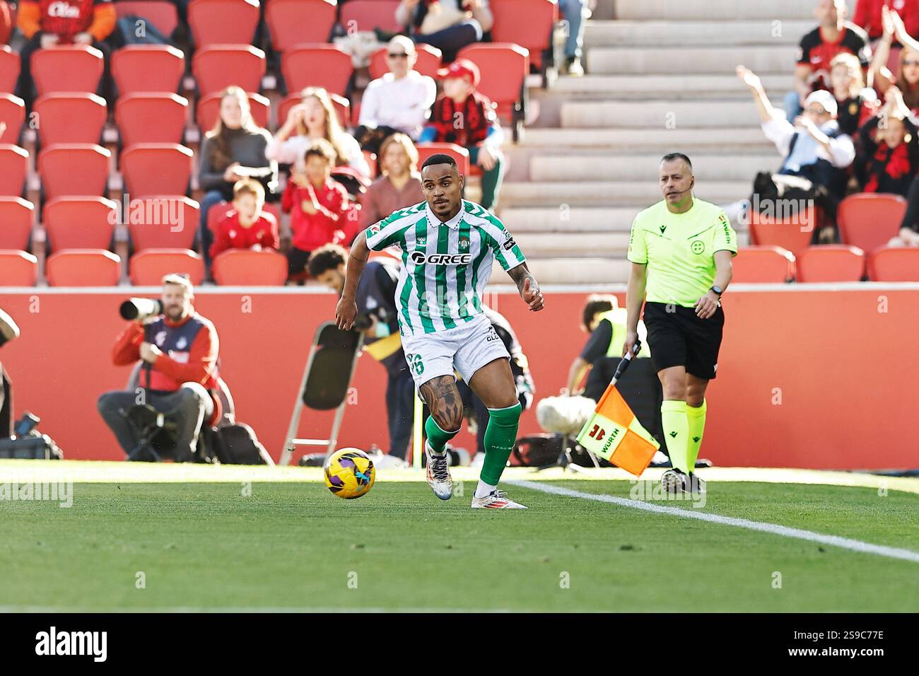 Natan (Betis), JANUARY 25, 2025 - Football / Soccer : Spanish "La Liga ...