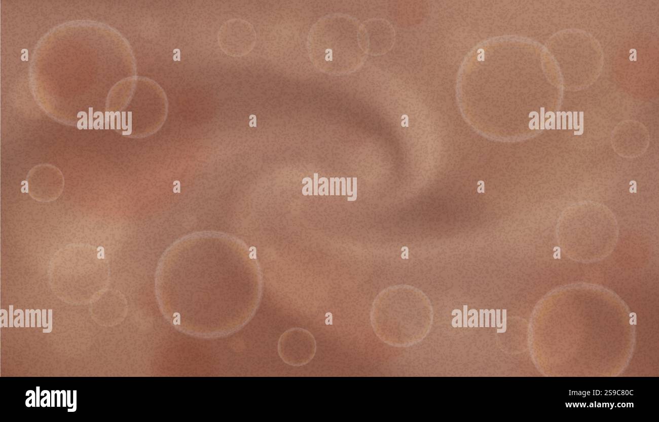 Abstract Brown Swirl Background with Circular Bokeh Texture Stock ...