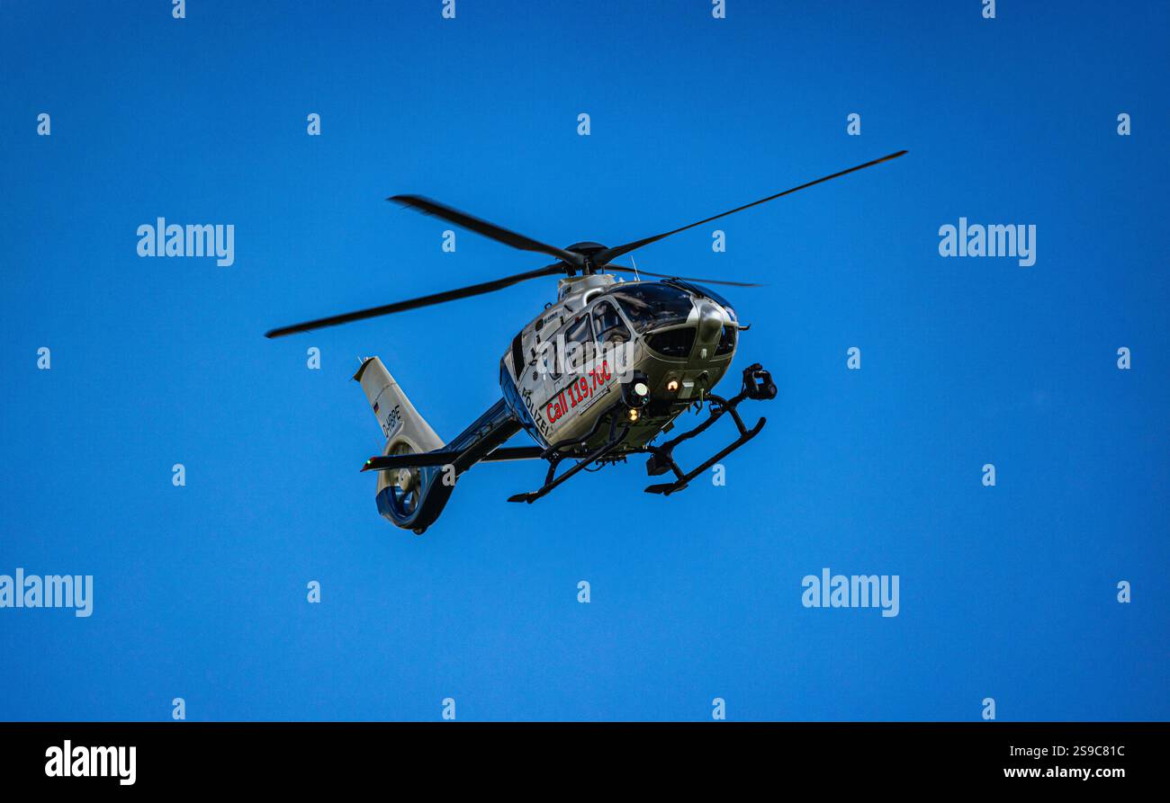 Munich, Germany, 17th Sep 2024: An Airbus Helicopter H135 (Eurocopter ...