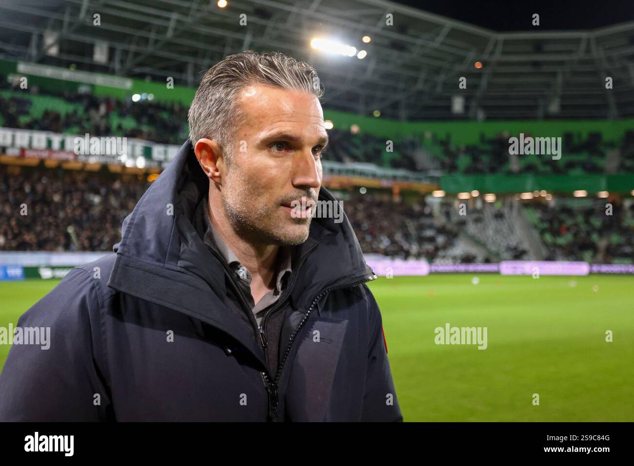 GRONINGEN , 25-01-2025 , Stadium Euroborg, season 2024 / 2025 , Dutch ...