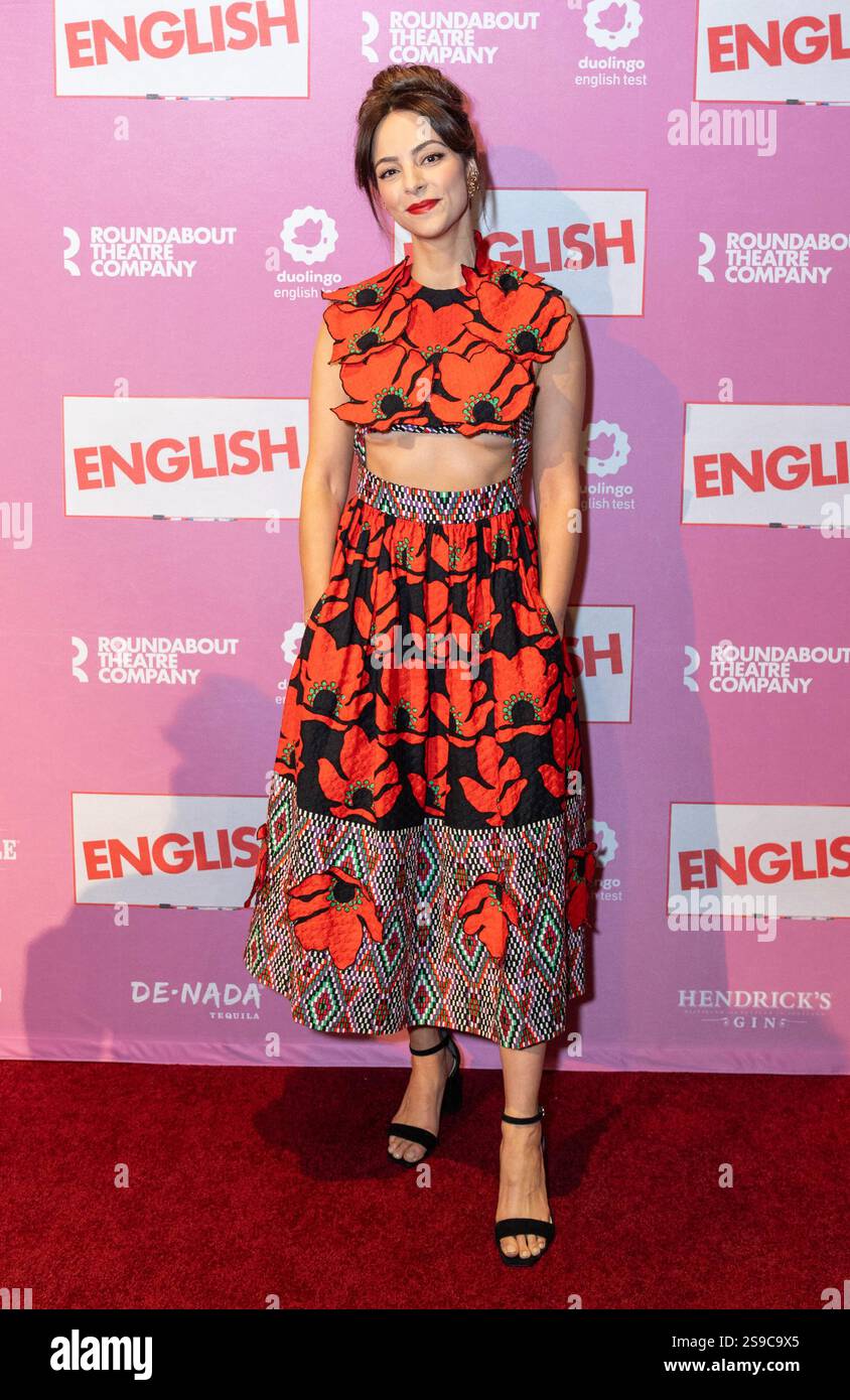 Tala Ashe attends Broadway Opening night of play 'English' produced by ...