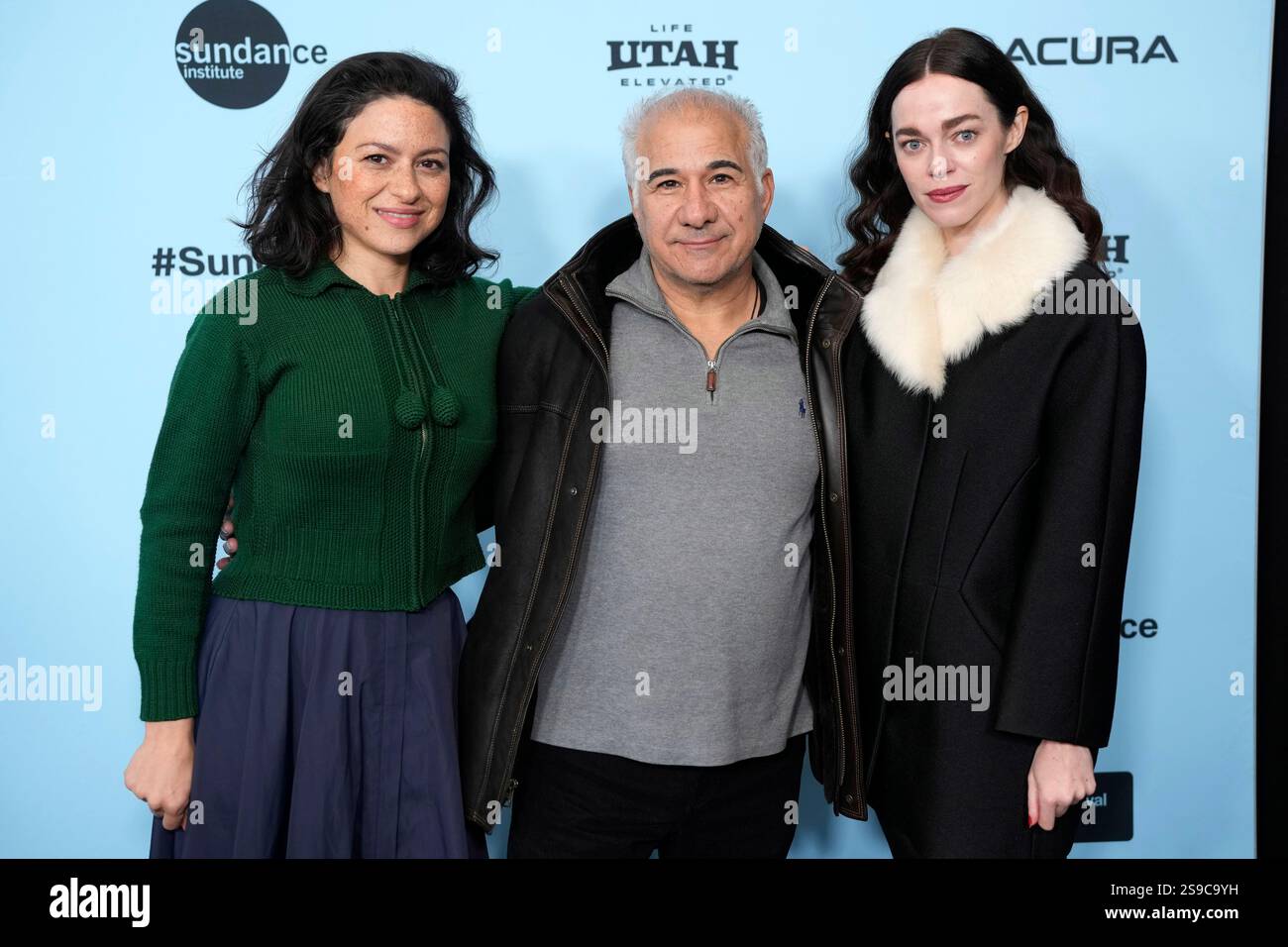Alia Shawkat, from left, Tony Shawkat and Hailey Gates attend the ...