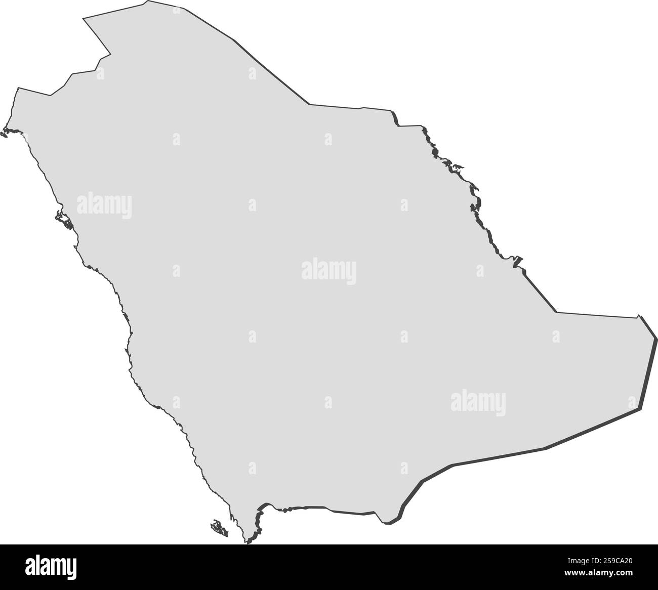 Vectors 3d map saudi arabia hi-res stock photography and images - Alamy