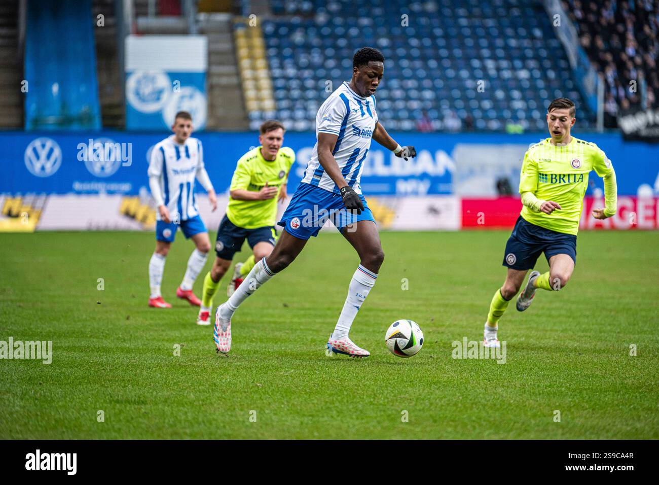 Rostock, Deutschland 25. Januar 2025: 3. Liga - 2024/2025 - FC Hansa ...