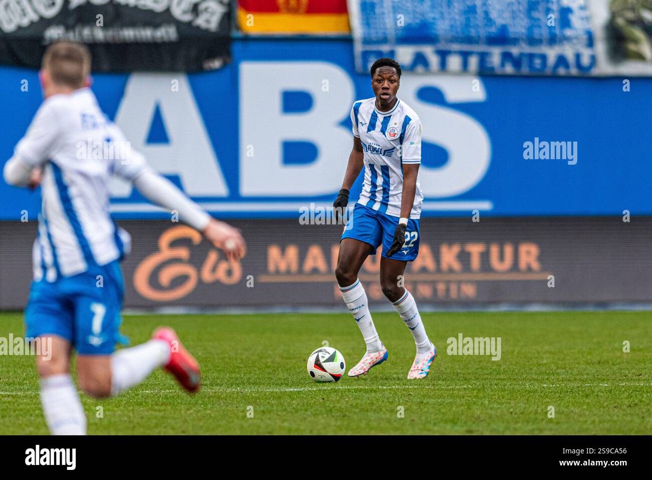 Rostock, Deutschland 25. Januar 2025: 3. Liga - 2024/2025 - FC Hansa ...