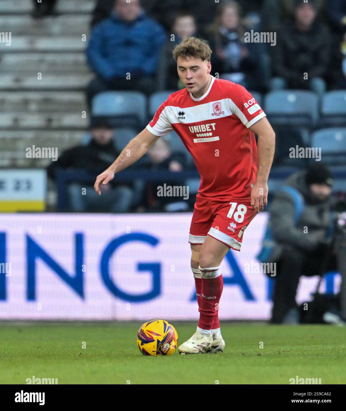 25th January 2025; Deepdale, Preston, England; EFL Championship ...