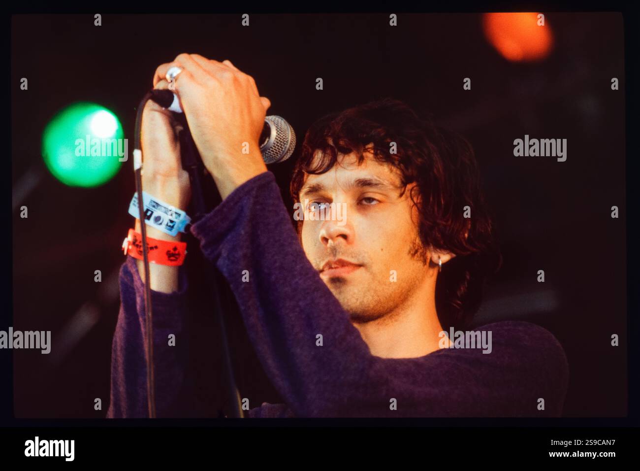 RICK WITTER, SHED SEVEN, READING FESTIVAL 98: Rick Witter singer of ...