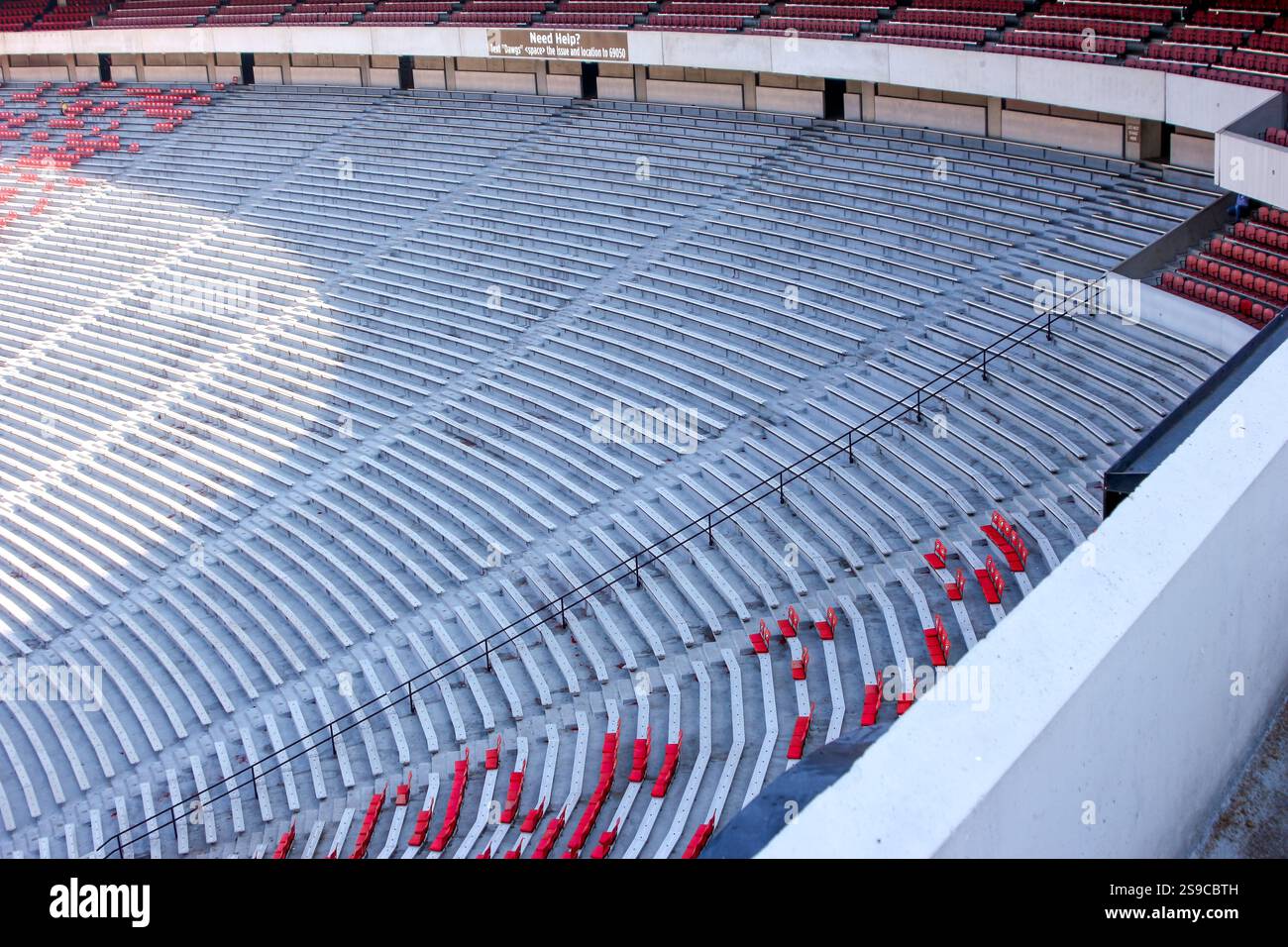 Inside Sanford Stadium at UGA in Athens, GA Stock Photo - Alamy
