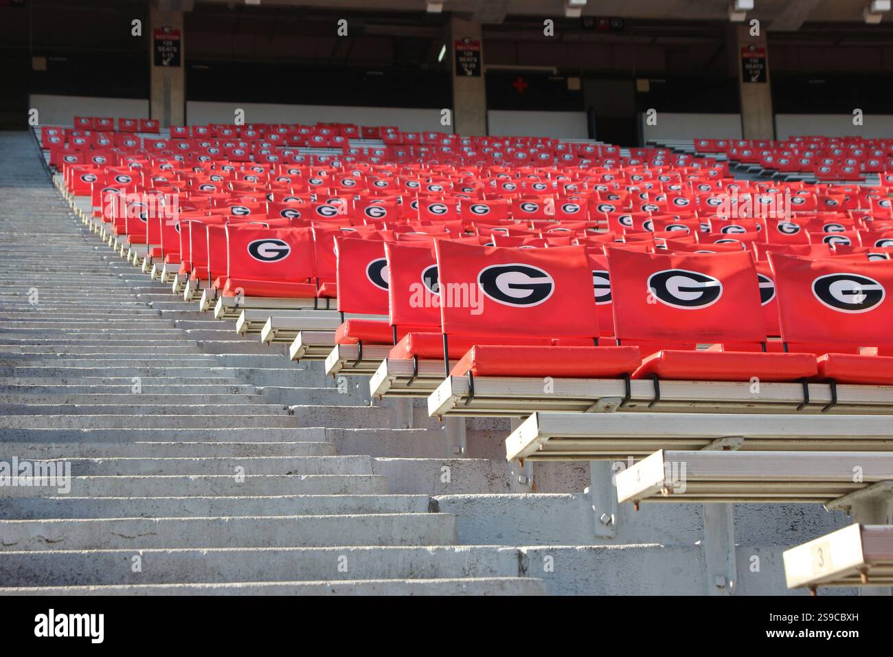 Inside Sanford Stadium at UGA in Athens, GA Stock Photo - Alamy
