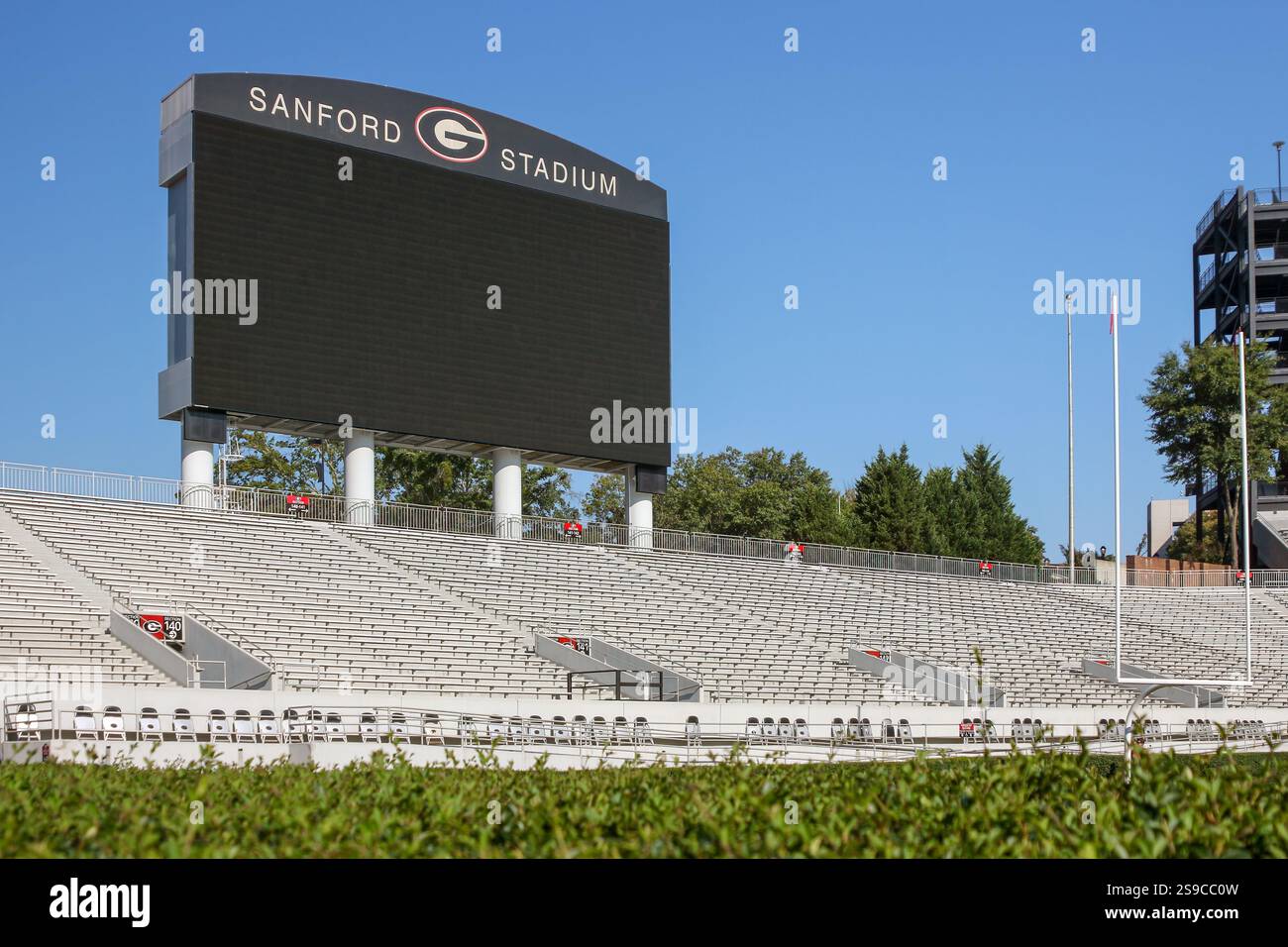 Inside Sanford Stadium at UGA in Athens, GA Stock Photo - Alamy
