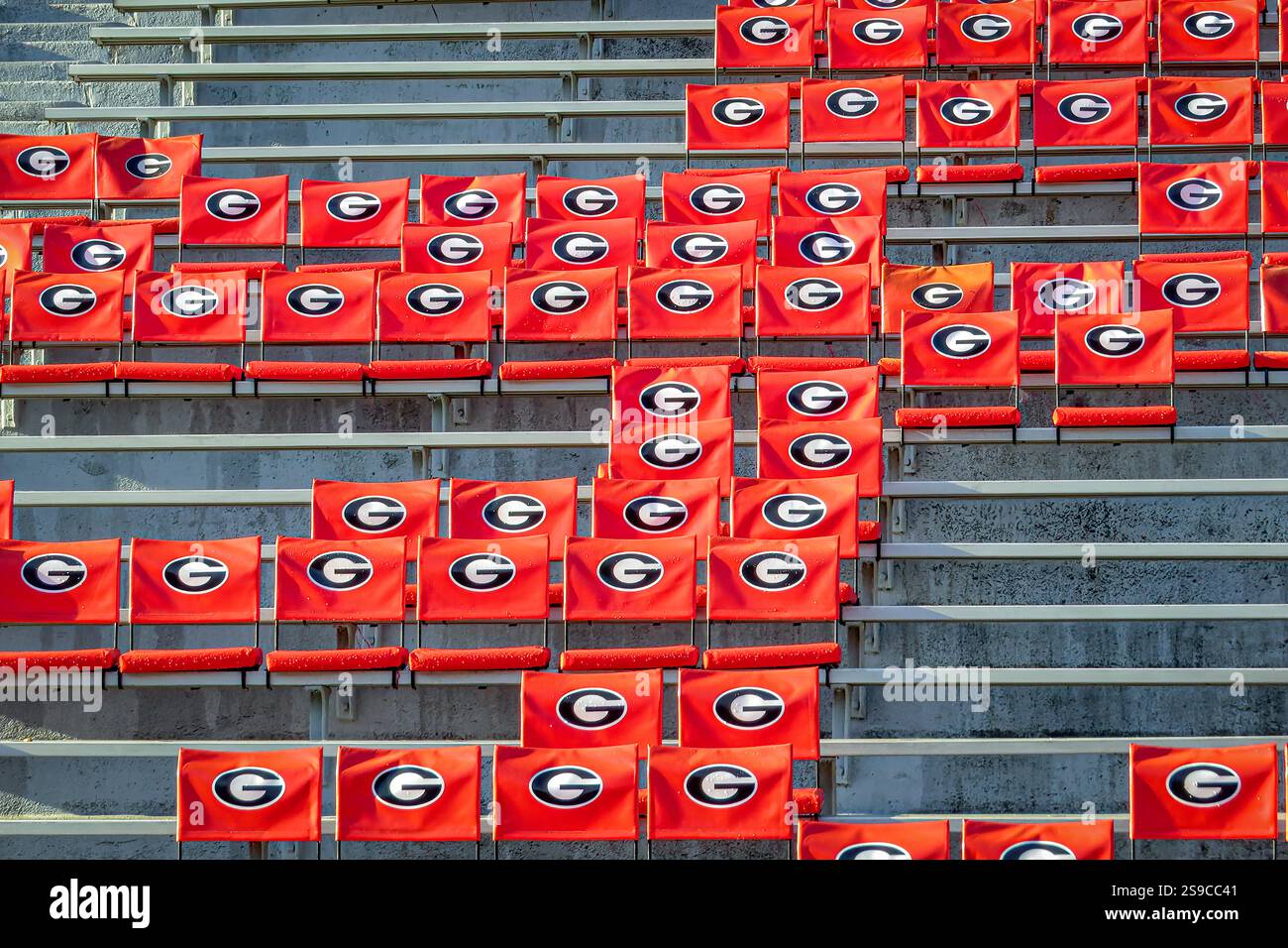Inside Sanford Stadium at UGA in Athens, GA Stock Photo - Alamy