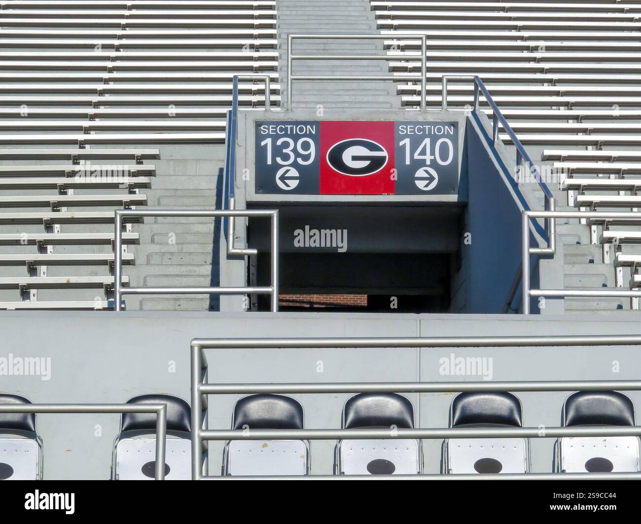 Inside Sanford Stadium at UGA in Athens, GA Stock Photo - Alamy
