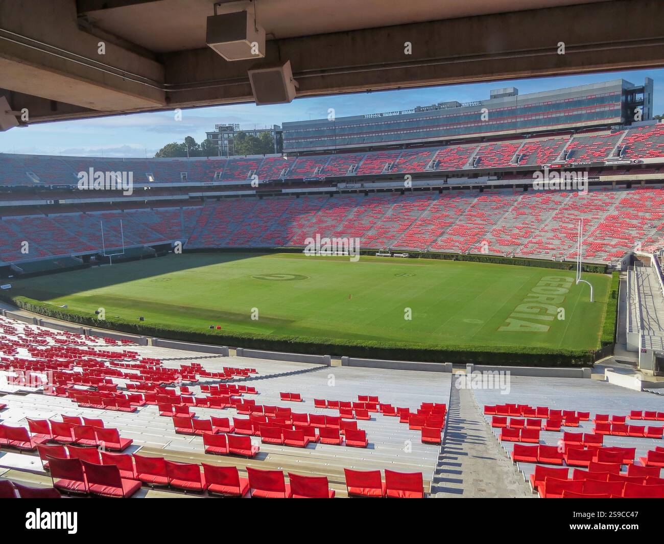 Inside Sanford Stadium at UGA in Athens, GA Stock Photo - Alamy