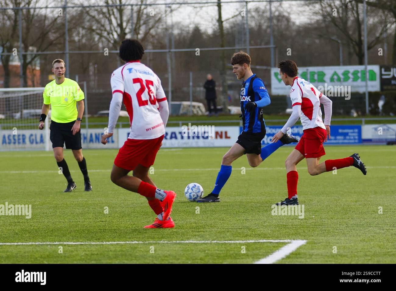 Assen 25-01-2025 ,Sportpark ICT Specialist Tweede Divisie Football ...