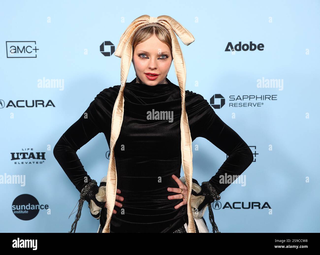 Lea Myren arriving to “The Ugly Stepsister” premiere during the 2025 ...