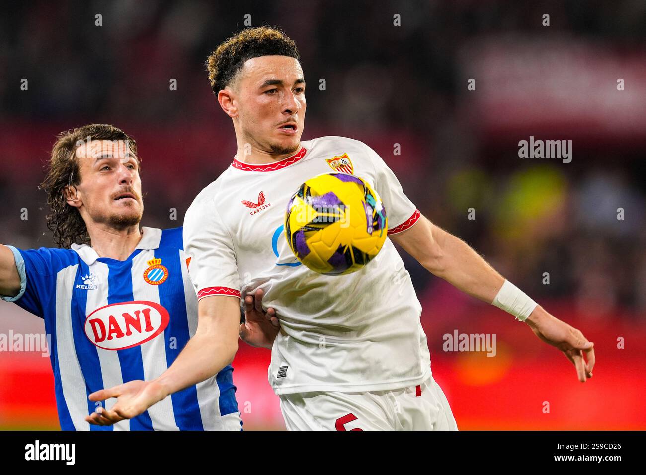 Ruben Vargas of Sevilla FC in action during the Spanish league, LaLiga ...