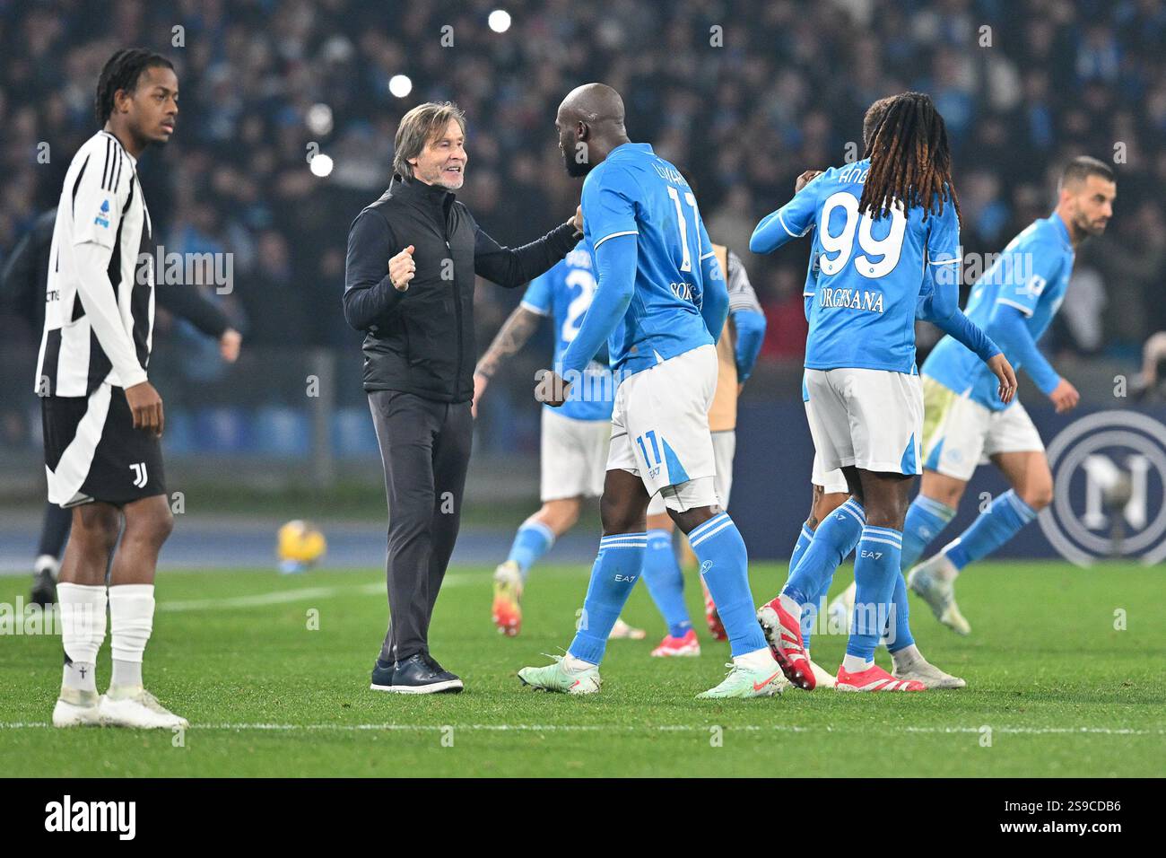 25th January 2025, Stadio Diego Armando Maradona, Naples, Italy; Serie ...