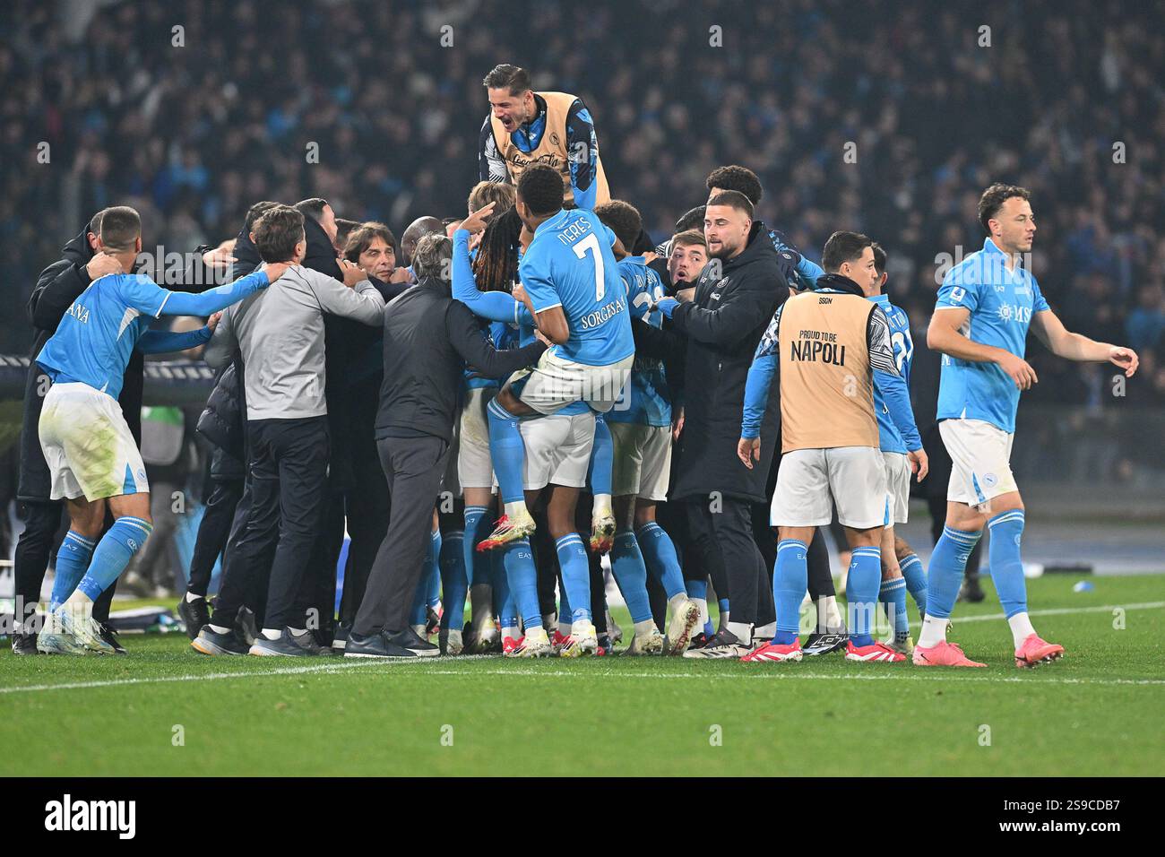 25th January 2025, Stadio Diego Armando Maradona, Naples, Italy; Serie ...