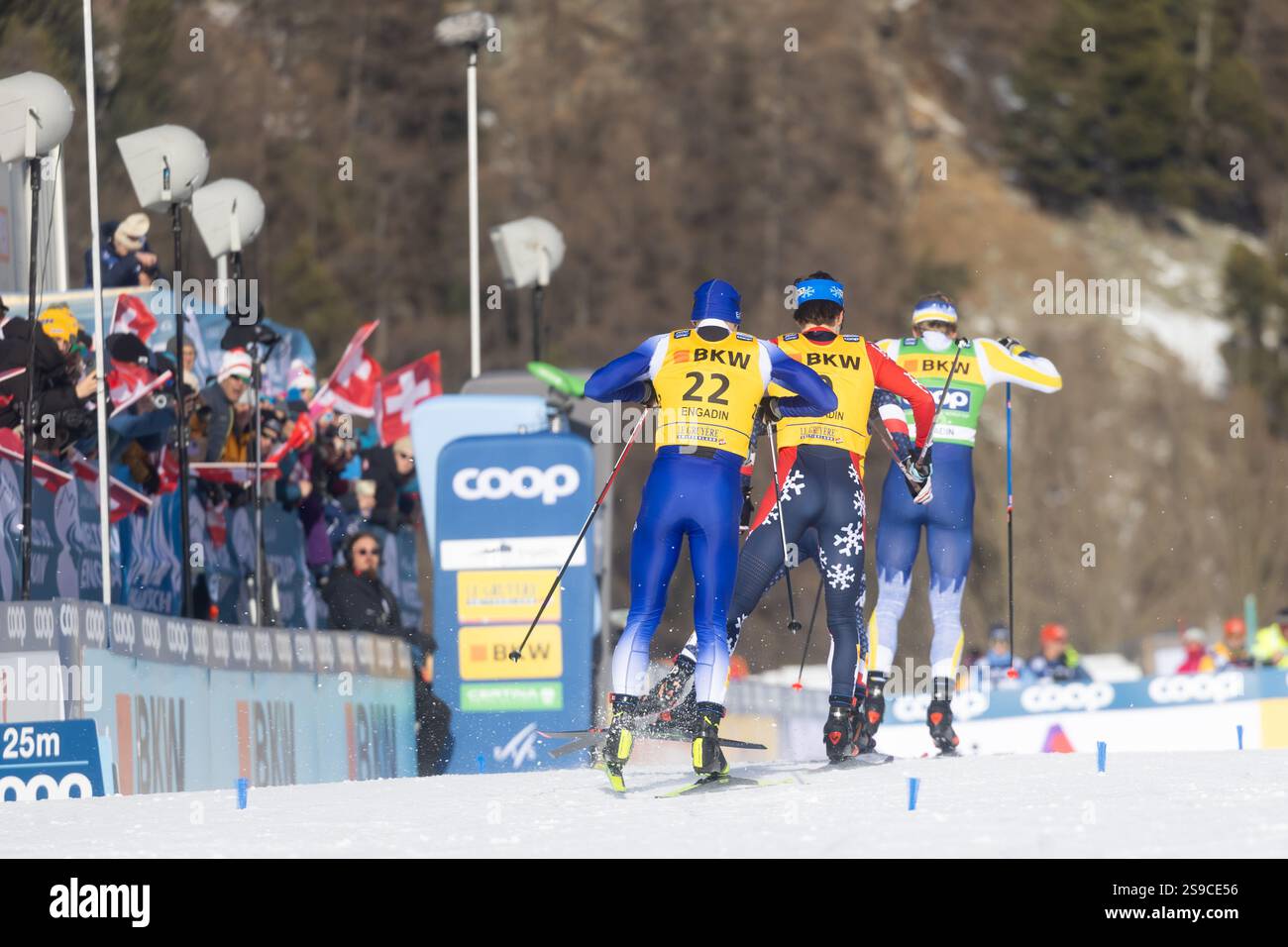 Quarterfinals of Men Sprint Free during FIS Cross Country World Cup ...