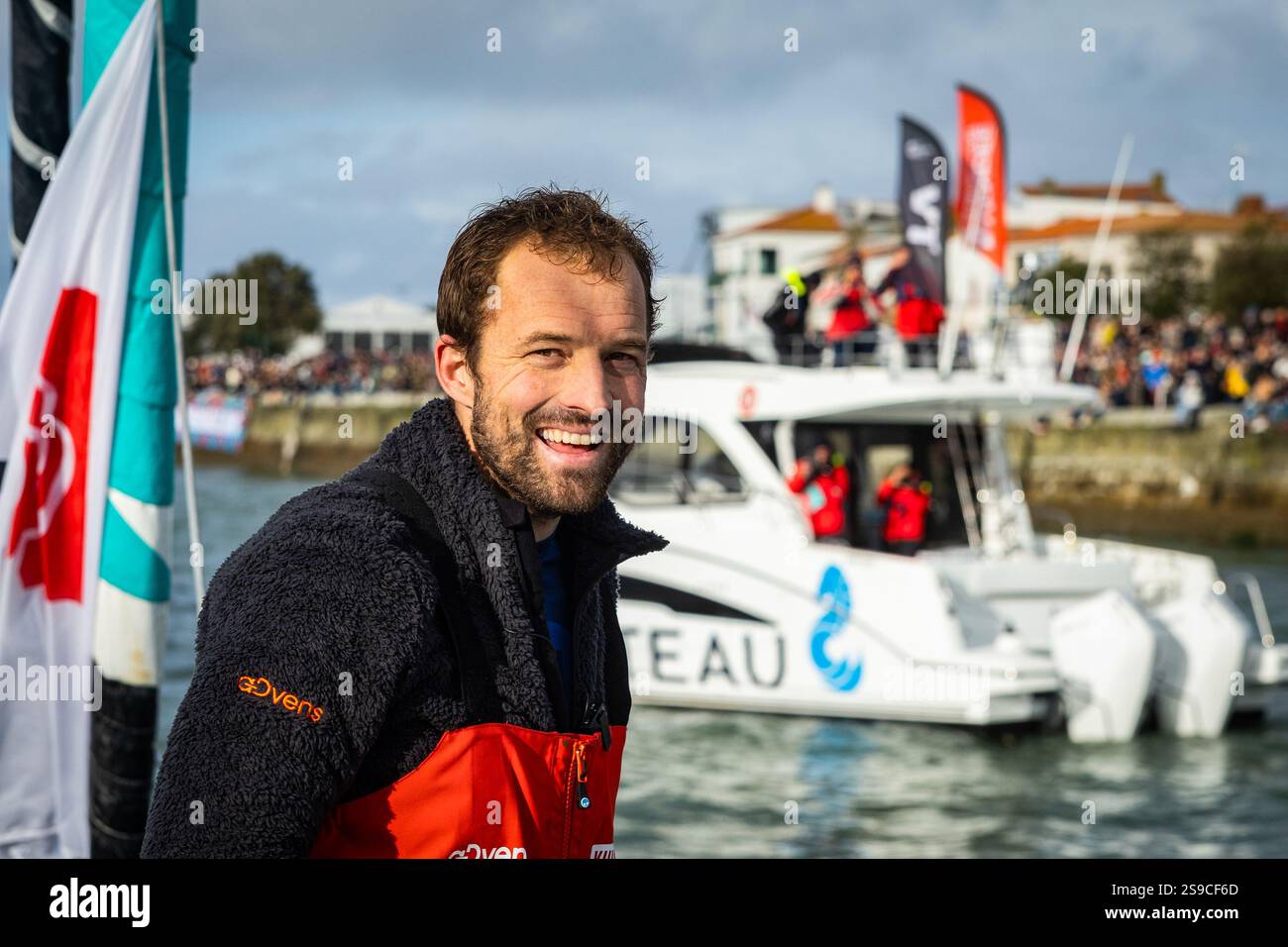 GOODCHILD Sam (gbr), Vulnerable, finishing the Vendée Globe 2024-2025 ...