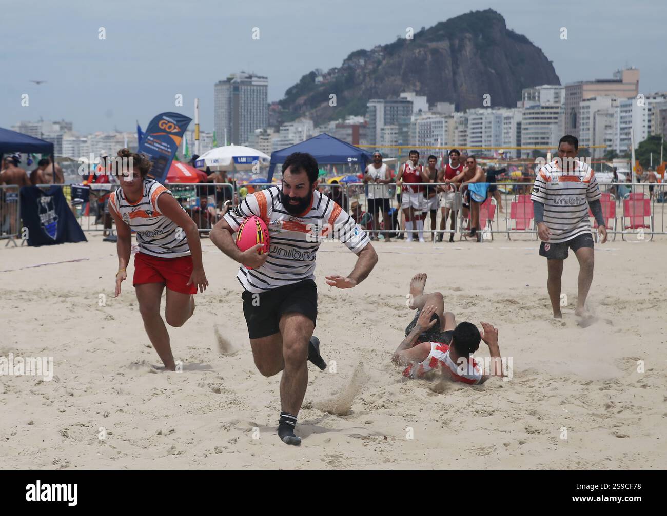 January 25, 2025, Rio De Janeiro, Rio De Janeiro, Brazil: The Rio Beach ...
