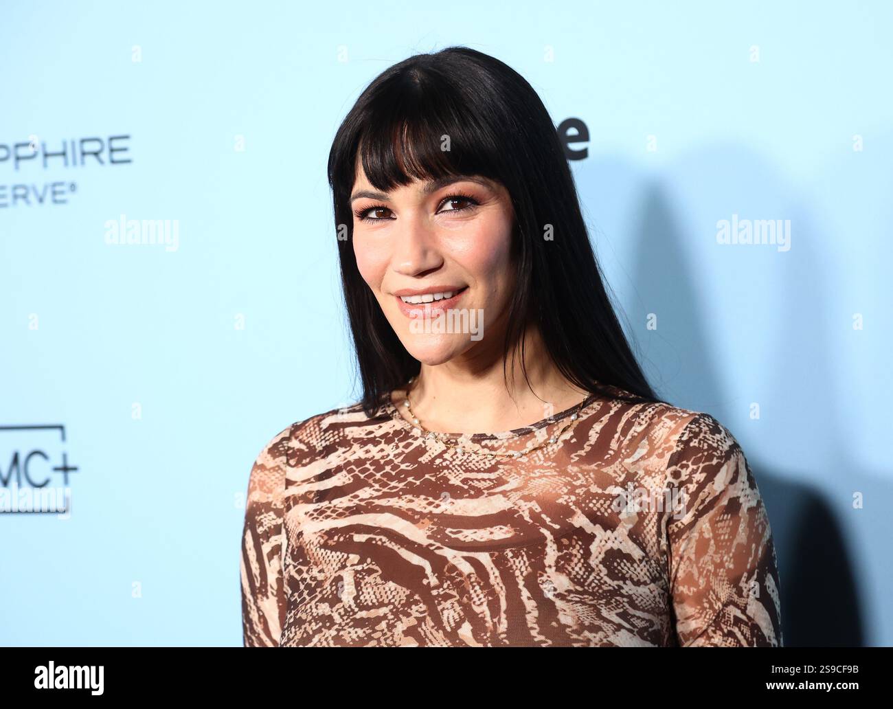 Alisa Torres arriving to the “By Design” premiere during the 2025 Sundance Film Festival held at ...